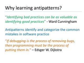 Introduction to SQL Antipatterns | PPT | Free Download
