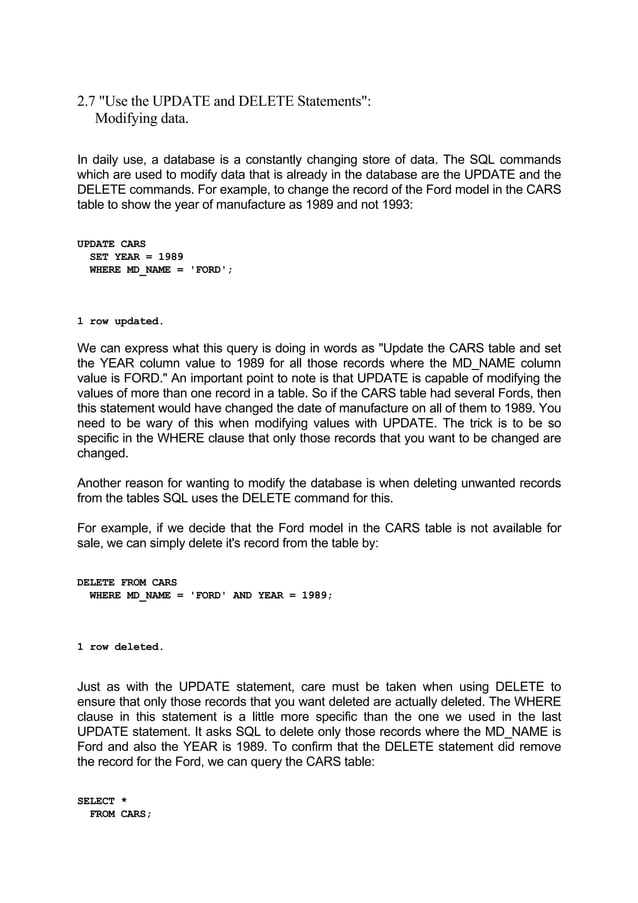 Sql a practical_introduction | PDF