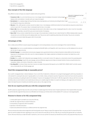 Expert SQL Assignment Help: Top-quality Solutions for Your SQL Projects at Gradespire | PDF ...