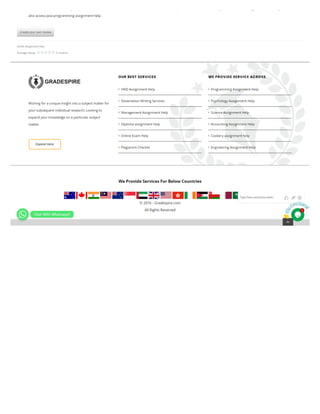 Expert SQL Assignment Help: Top-quality Solutions for Your SQL Projects at Gradespire | PDF