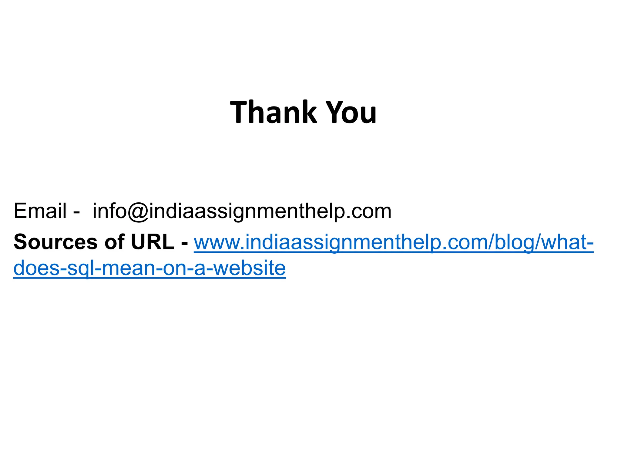 What Does SQL Mean on A Website | PPTX | Databases | Computer Software and Applications
