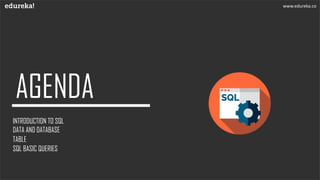 Sql Basics | Edureka | PDF