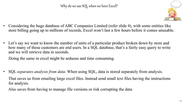 Practical guide to SQL basics | PPT