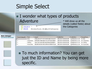 Sql Basic Selects | PPTX