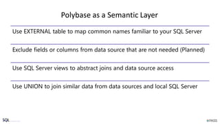 SQL Server 2019 Big Data Cluster | PPT
