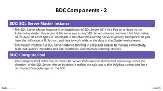 SQL Server 2019 Big Data Cluster | PPT