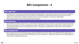 SQL Server 2019 Big Data Cluster | PPT