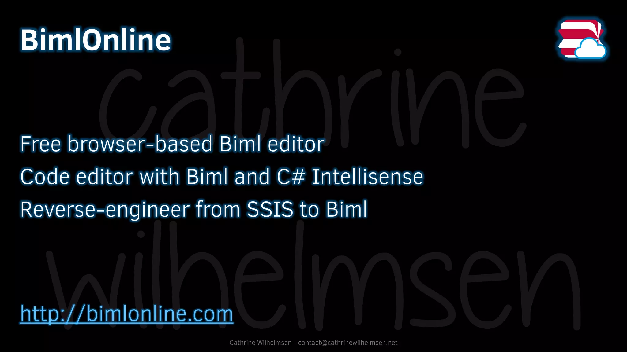 Level Up Your Biml: Best Practices and Coding Techniques (SQLBits 2018) | PPT