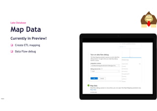 Lake Database Database Template Map Data in Azure Synapse Analytics | PPT