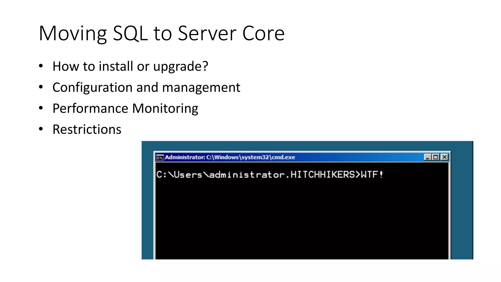 Moves Like Jagger - Upgrading to SQL Server 2012 (SQLBits XI Edition) | PPT