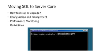 Moves Like Jagger - Upgrading to SQL Server 2012 (SQLBits XI Edition) | PDF