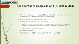 Sql business intelligence | PPTX