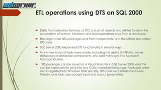 Sql business intelligence | PPTX