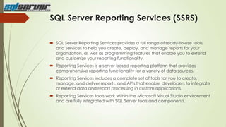 Sql business intelligence | PPTX