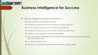 Sql business intelligence | PPT