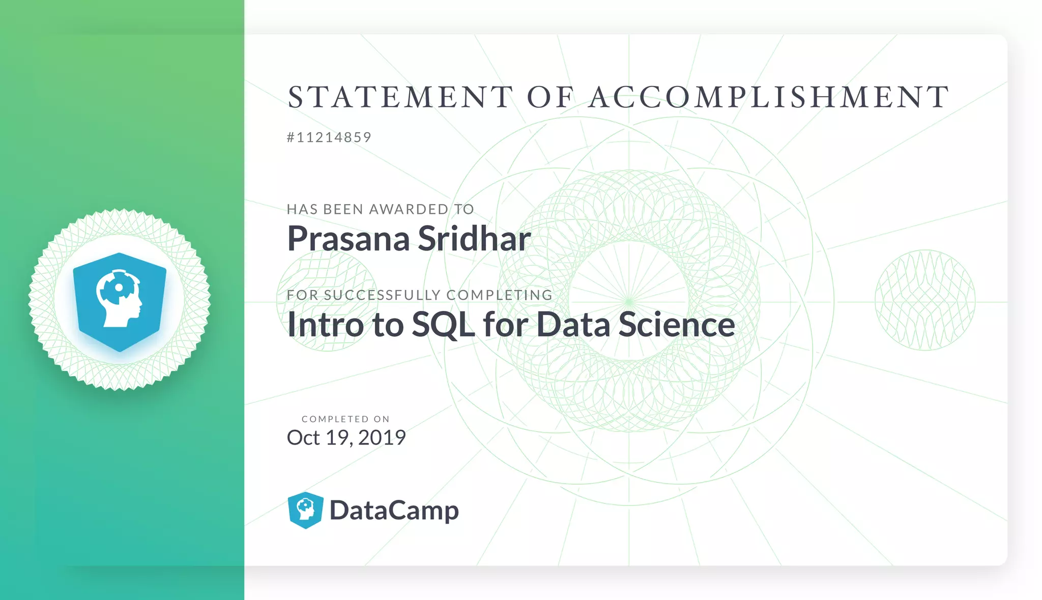 Sqlcertificate | PPT | Free Download