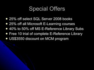 SQL Server 2008 Certifications | PPT