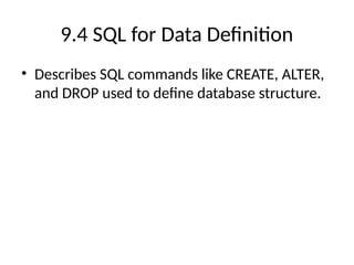 SQL_Chapter_9_Overview.pptx including all | PPTX