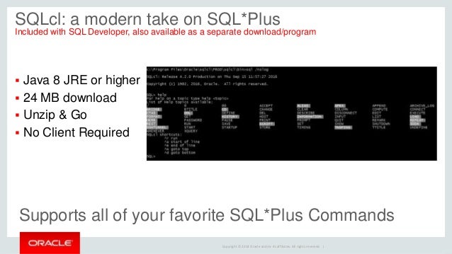 Oracle Sqlcl Formatting Your Query Results 