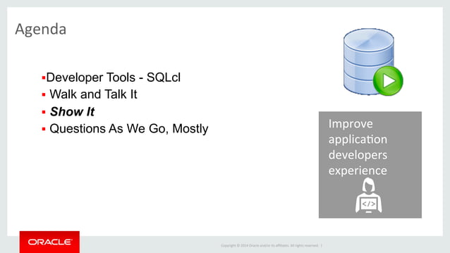Oracle Sqlcl Ppt