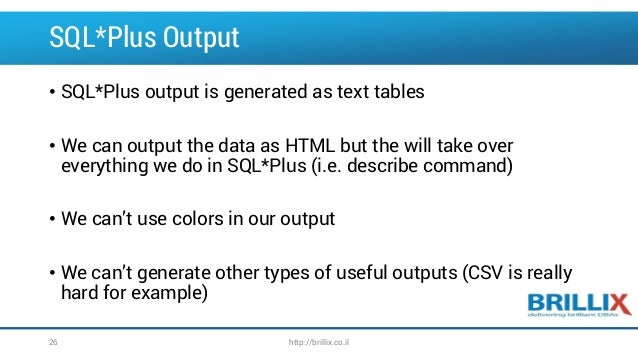 Sqlcl The Next Generation Of Sqlplus