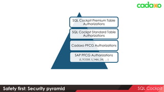 SQL Cockpit 3.1 - Overview | PDF