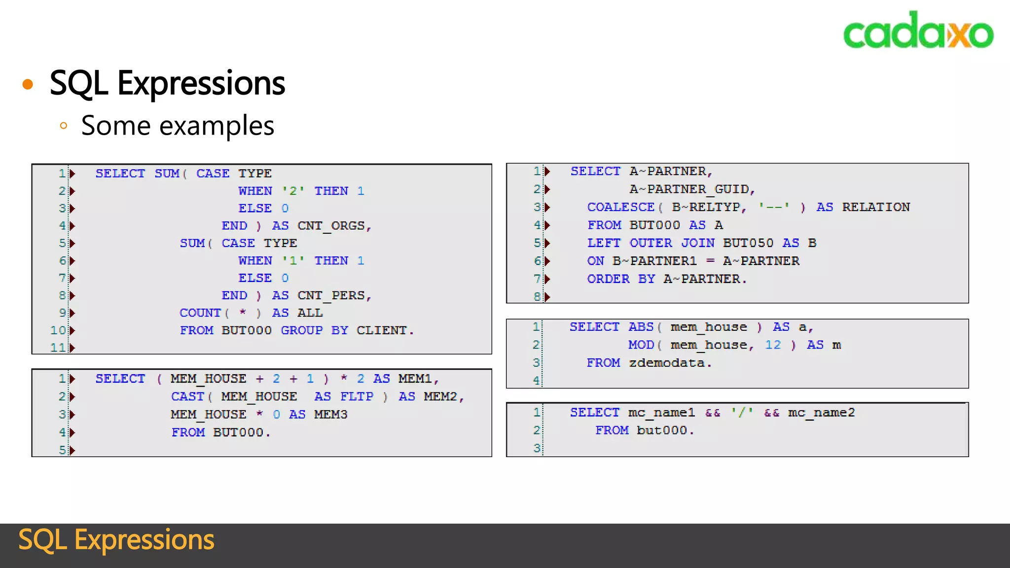 SQL Cockpit - Releasenotes 3.0 | PPT