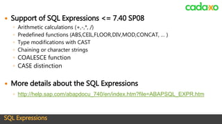 SQL Cockpit - Releasenotes 3.0 | PPT