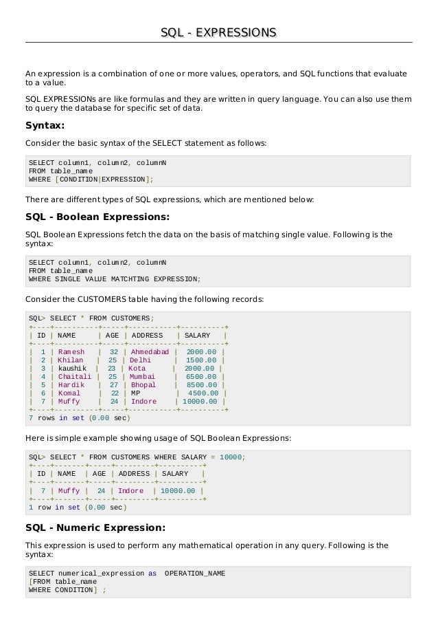 Sql Complete Tutorial All Topics Covered