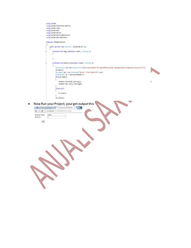 Sql connected architecture | PDF