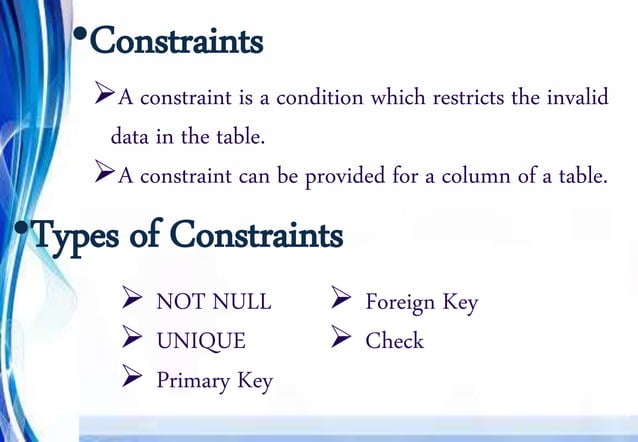 QSpiders - SQL (Data Base) | PPTX | Databases | Computer Software and Applications