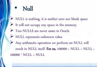 QSpiders - SQL (Data Base) | PPTX