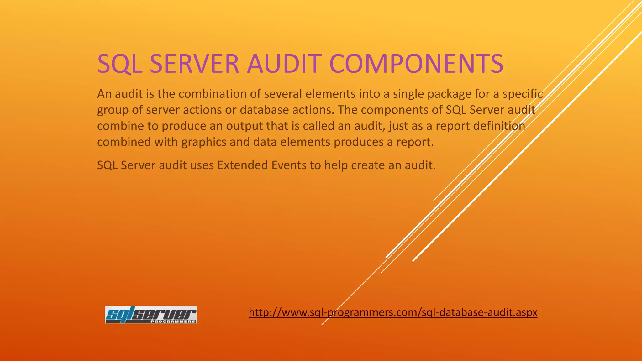 Sql Database Audit Pdf Databases Computer Software And Applications 4930