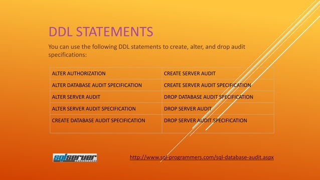 Sql database audit | PDF | Databases | Computer Software and Applications