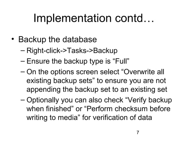 Sql Database Mirroring Setup Ppt 7105
