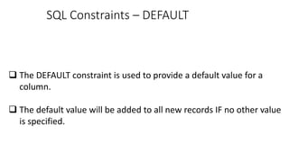 SQL Data types and Constarints.pptx