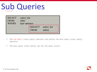 Oracle SQL Part 3 | PPT