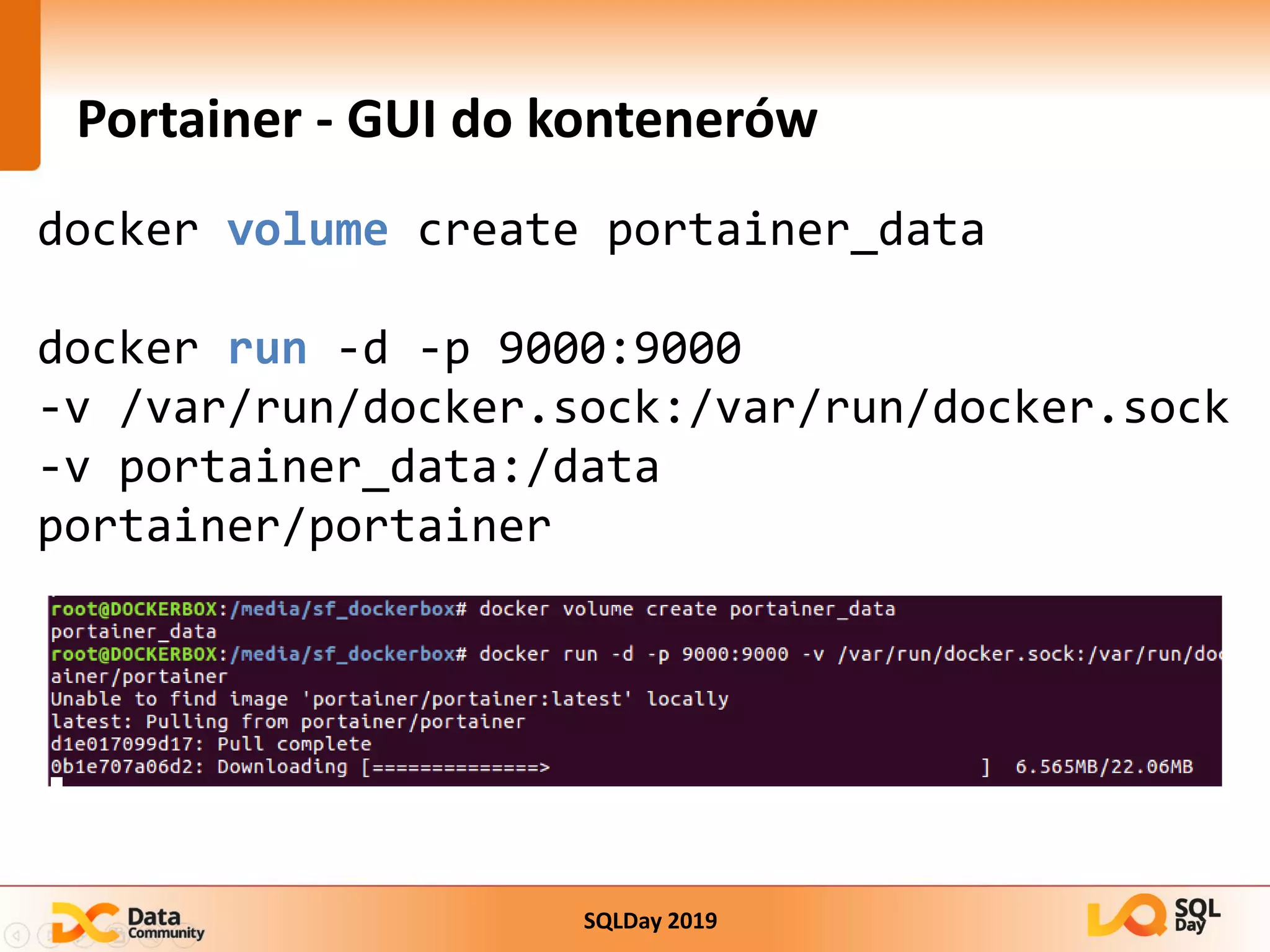 SQL Server + docker - pierwsze kroki | PDF | Databases | Computer Software and Applications