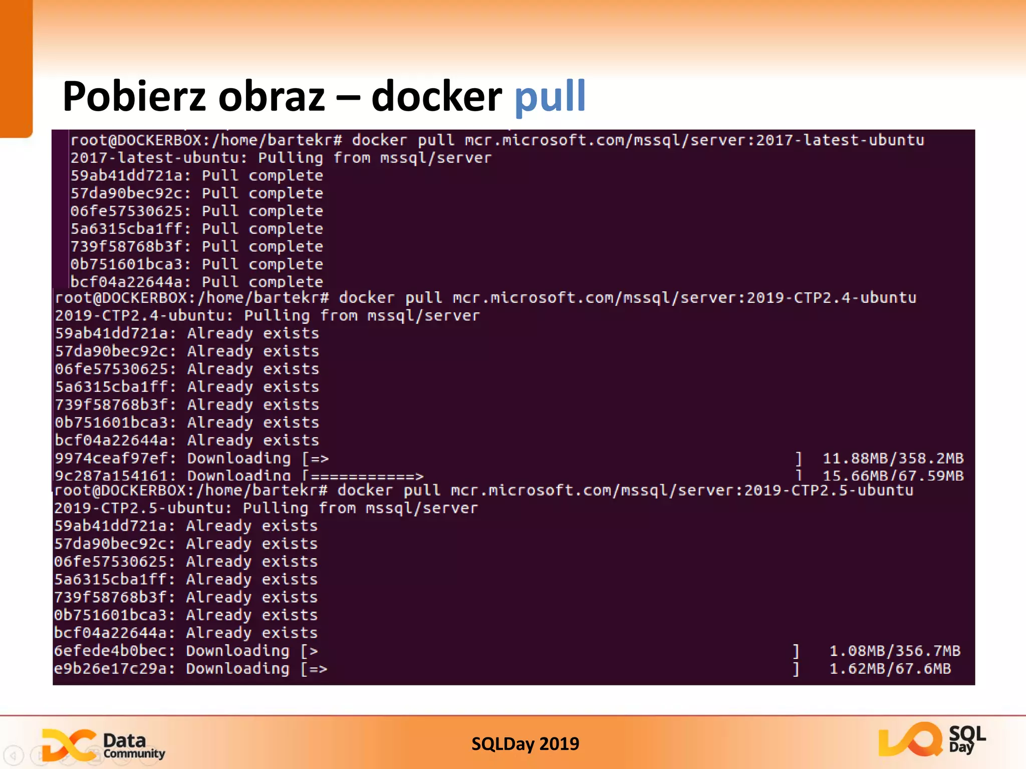 SQL Server + docker - pierwsze kroki | PDF | Databases | Computer Software and Applications