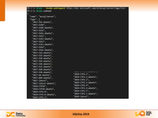 SQL Server + docker - pierwsze kroki | PDF | Databases | Computer ...