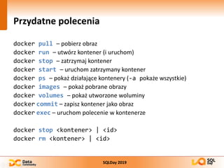 SQL Server + docker - pierwsze kroki | PDF | Databases | Computer ...
