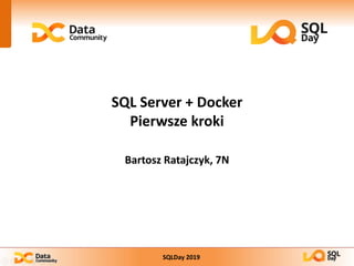 SQL Server + docker - pierwsze kroki | PDF | Databases | Computer Software and Applications
