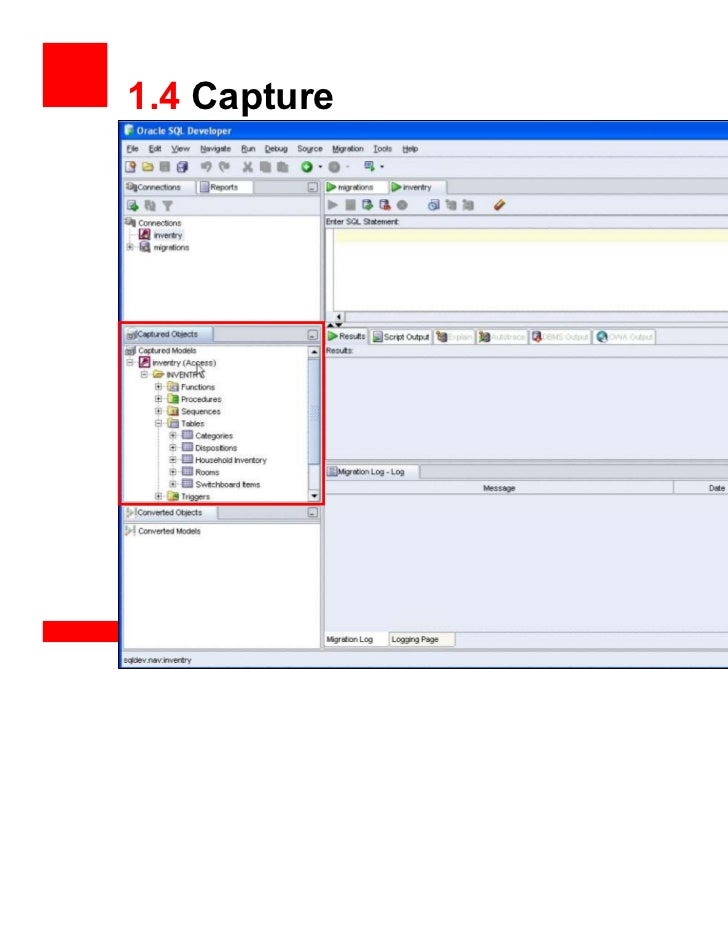 Migración De Base De Datos Con Sql Developer