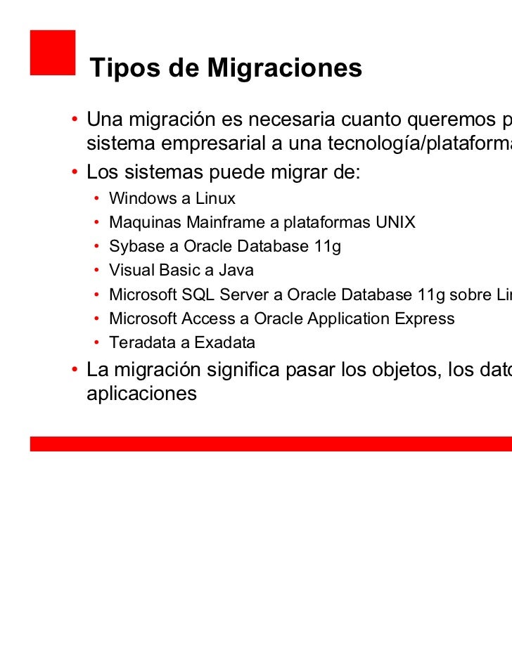 Migración De Base De Datos Con Sql Developer