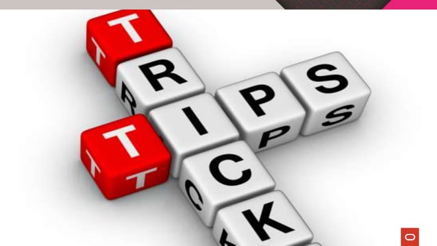 Oracle SQL Developer Tips and Tricks: Data Edition | PPT