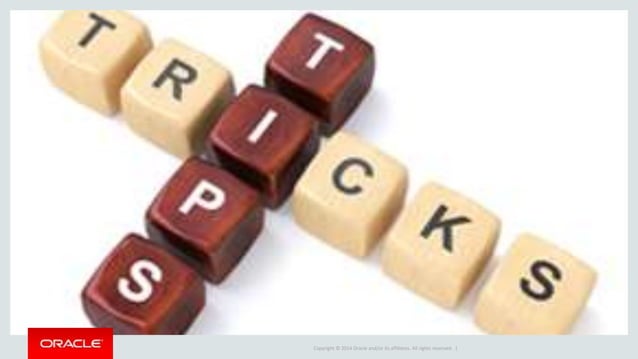 Oracle Sql Developer Tips And Tricks Ppt