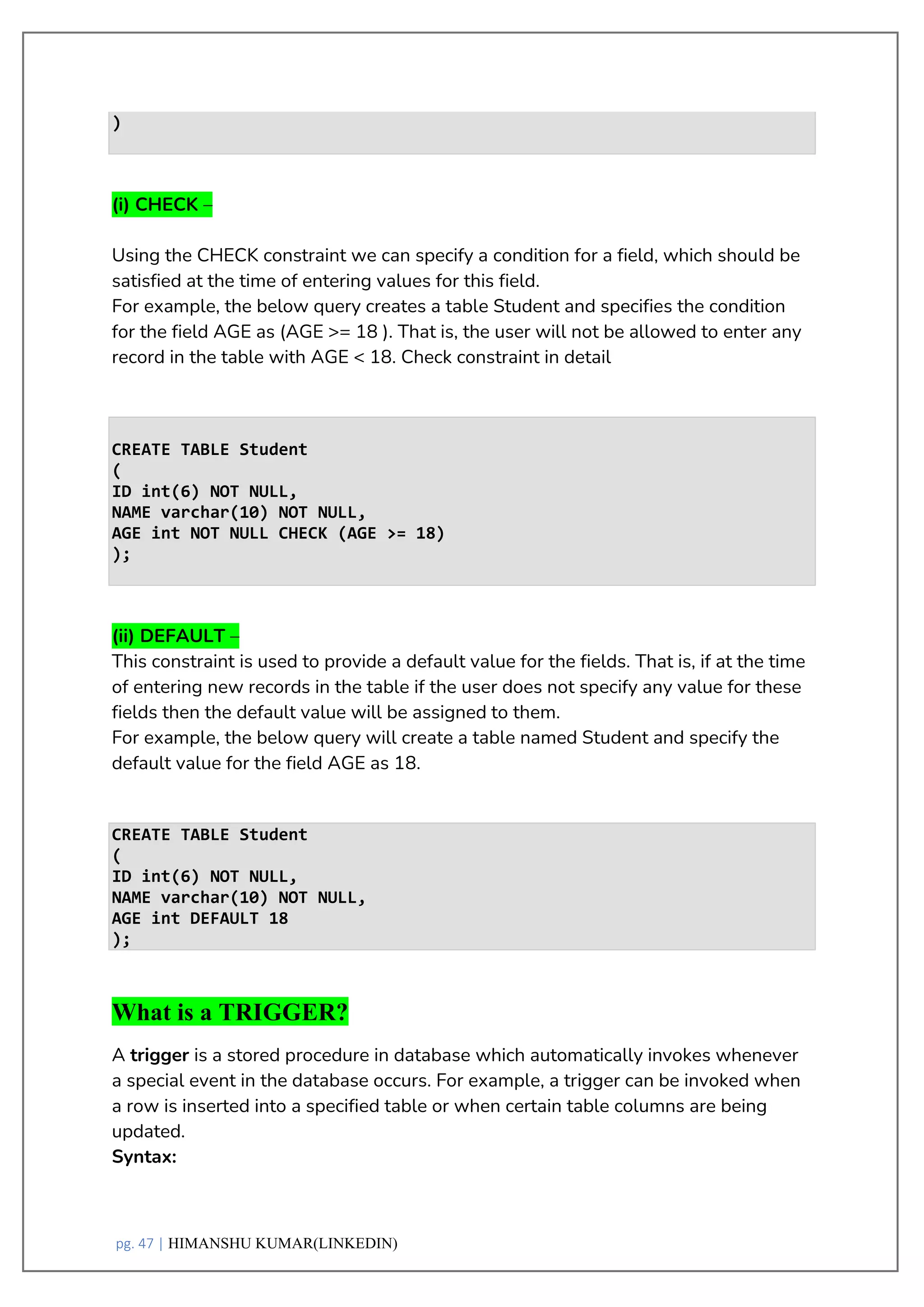 SQL EXCLUSIVE NOTES .pdf