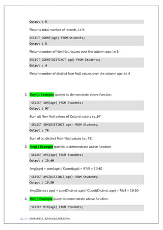 SQL EXCLUSIVE NOTES .pdf