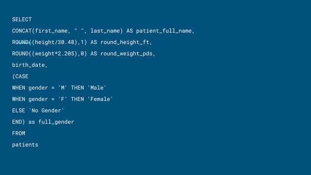SQL_Exercises.pdf | Databases | Computer Software and Applications