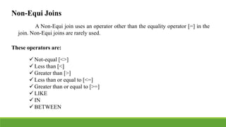 Structured Query Language | PPTX